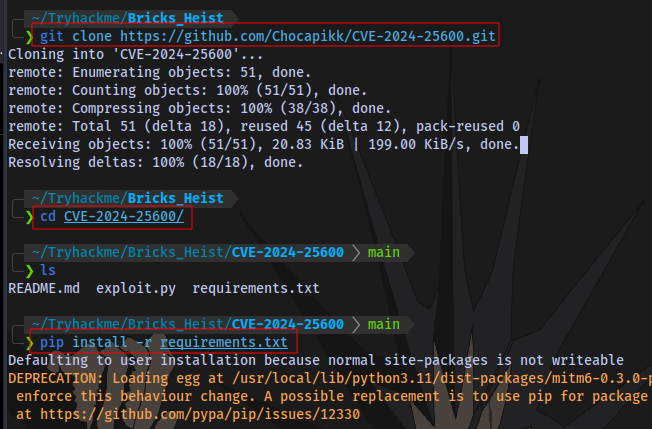 TryHack3M: Bricks Heist | deusx:~#